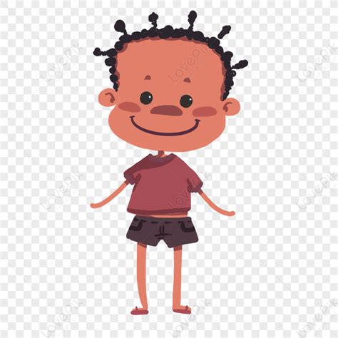 검은 곱슬 머리띠 일러스트 소년영상소년들변발 Png 일러스트 무료 다운로드 Lovepik