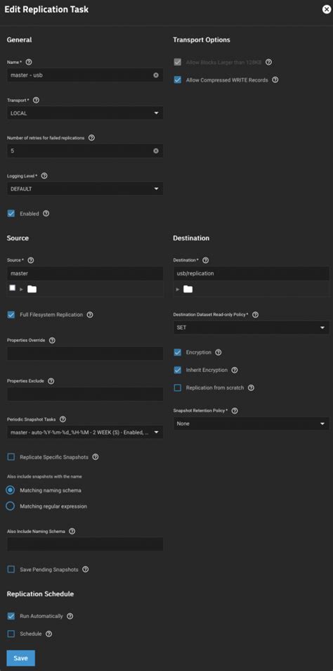Abysmally Slow ZFS Replication To Local USB Drive TrueNAS Community