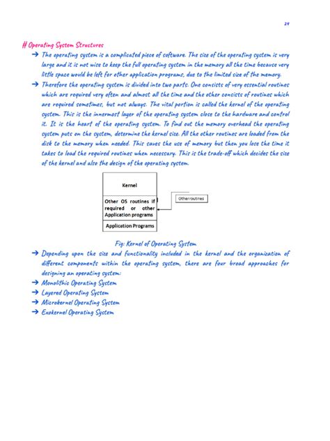 Operating System Overview 24 34 Pdf Kernel Operating System