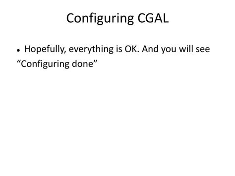 PPT How To Install CGAL PowerPoint Presentation Free Download ID 4696539