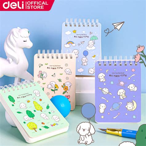 Deli Mini Notebook For School Supplies 100 Sheets L98100 Lazada Ph