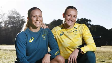 Womens Rugby Sevens Sisters Maddie And Teagan Levi Ready For Paris