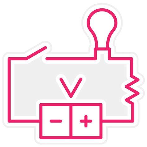 Premium Vector Voltage Icon Style