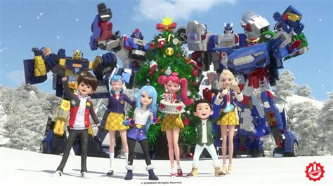 초이락 헬로카봇x메카드볼x티티 체리 크리스마스 영상 공개