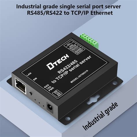 พอรตเดยว Serial Port to Ethernet Converter อะแดปเตอร RS422 RS485 to TCP IP อปกรณ Server ใช