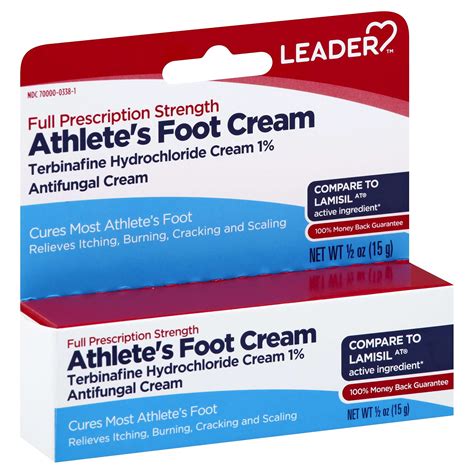 Buy Leader Athletes Foot Antifungal Cream Full Prescription Strength