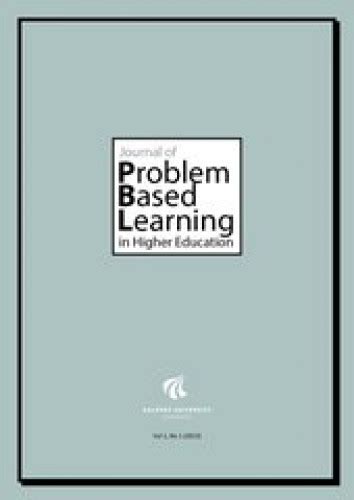Journal Of Problem Based Learning In Higher Education