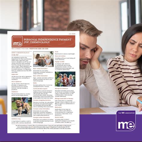 Personal Independence Payment PIP Terminology Guide The ME Association