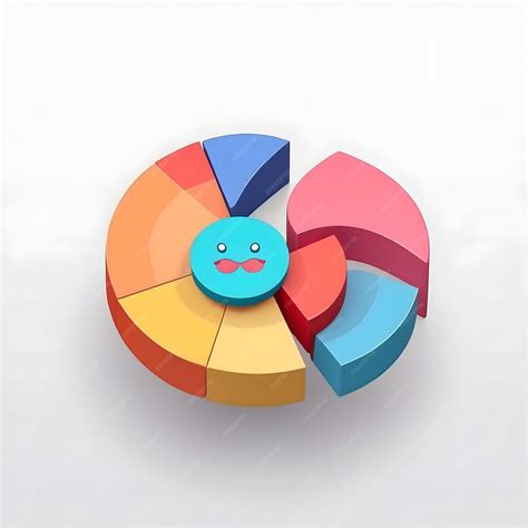 Premium Photo Pie Chart Icon Business Graph Data Visualization Chart Diagram Statistical Graph