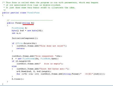 Associating A File Type With An Application In C