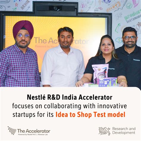 Nestle Accelerator Startup Innovation Idea Food Beverage Nestleindia Foodinnovation