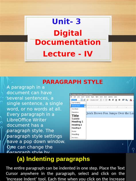 Unit 3 Digital Documentation Part Iv Pdf Paragraph Cursor User Interface
