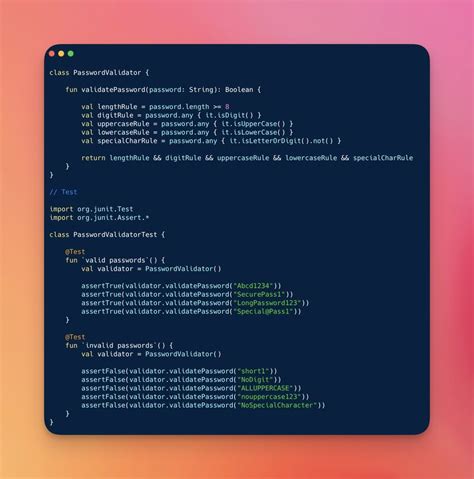 arda k on linkedin kotlin programming passwordvalidation tdd
