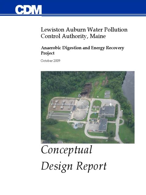 Conceptual Design Report Biogas Pdf Anaerobic Digestion Biogas