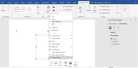 How Do You Draw A TextBox And Remove Its Outline In MS Word Marasaw