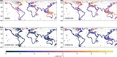 Comparison Of The Variability In Decadal Sea Level Trends Between Nemo