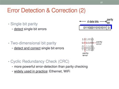 Lecture 11 Link Layer Slides Derived From Those Available On The Site