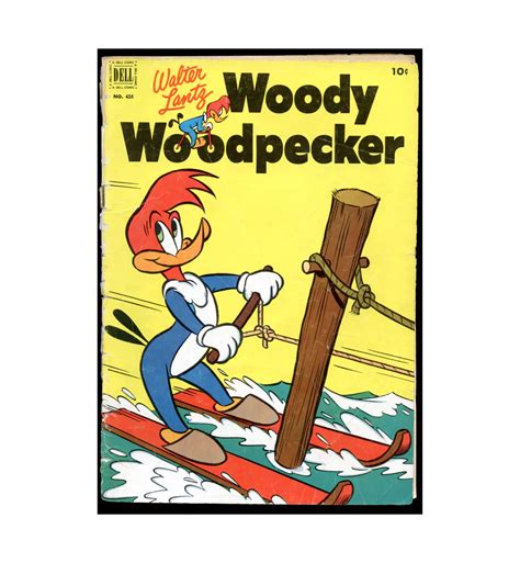 Woody Woodpecker 416 1952 Dell Comics All The Decor