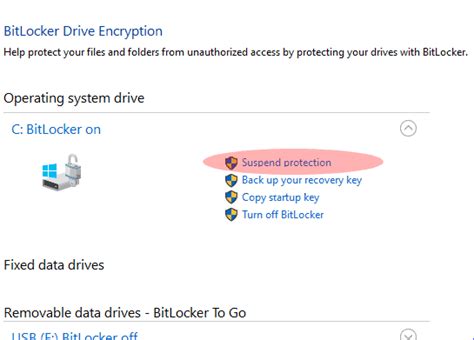 Asus Bios Warning “back Up Your Bitlocker Encryption Key” Tech Overwrite