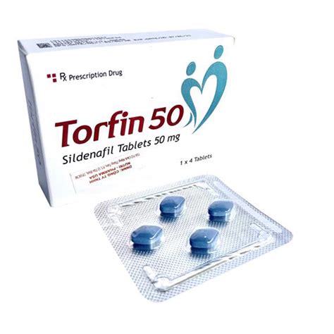 Sỉ lẻ thuốc Torfin 50 Hộp 4 Viên - tăng cường sinh lý