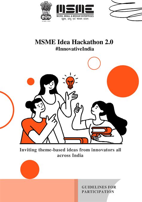 Hackathon Guidelines Inviting Theme Based Ideas From Innovators All Across India Gu I D Elin