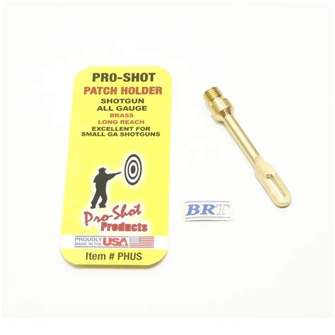 Pro Shot Extended Shotgun Patch Holder For Small Gauge Phus