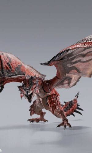 Bandai Shmonsterarts Rathalos 20th Anniversary Edition Action Figure