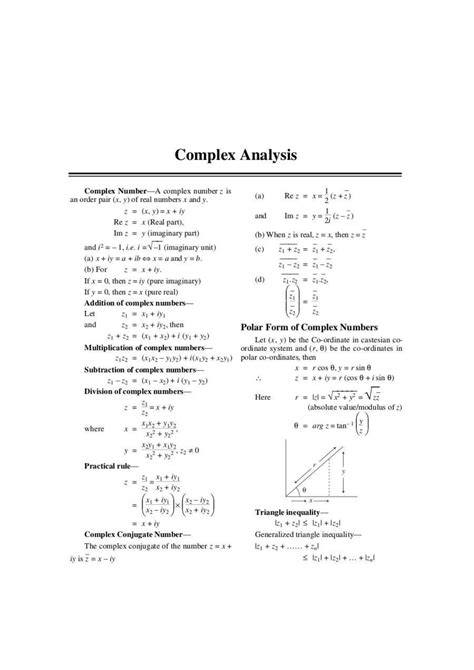 Solution Complex Analysis Studypool