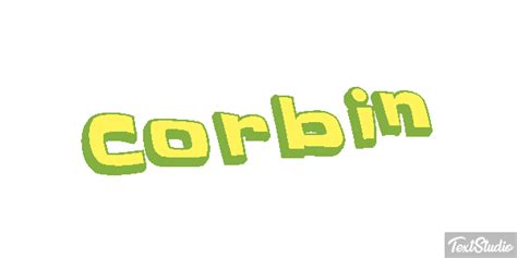 Corbin Name Animated  Logo Designs