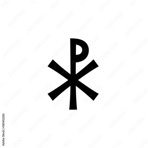 Christogram — Christian Monogram Of Jesus Christ The Savior The Lord