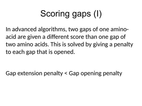 pairwise sequence alignment is alignment pptx