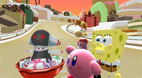 Kirby Spongebob And Rayman Orders Extra Thicc By Jaguilarnavarro On