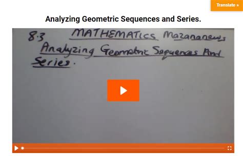 Analyzing Arithmetic Sequences And Series Mazananews