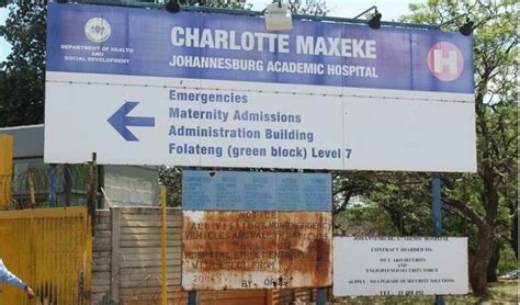 More Than 2 000 Operations Have Been Cancelled Or Deferred At The Charlotte Maxeke Academic