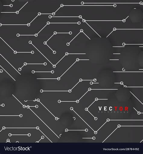 Abstract Technology Background Circle Royalty Free Vector