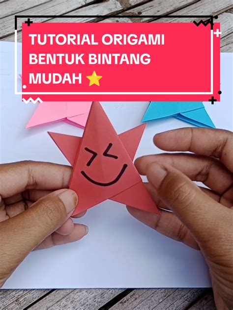 Tutorial Origami Bentuk Bintang Mudah Dan Kreatif Tiktok