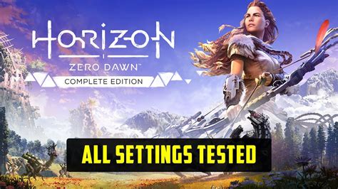 Horizon Zero Dawn Performance Optimization Guide Optimized Settings