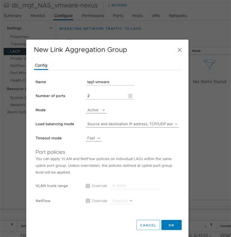 Vds Migration Start Using Lag And Its Benefits On A Validated Design For Esxi Mgt Vmotion And