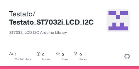 [lib] testato st7032i lcd i2c software arduino forum