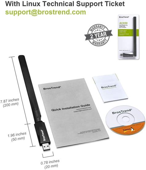 BrosTrend Mbps Linux WiFi Adapter The Data Doctor
