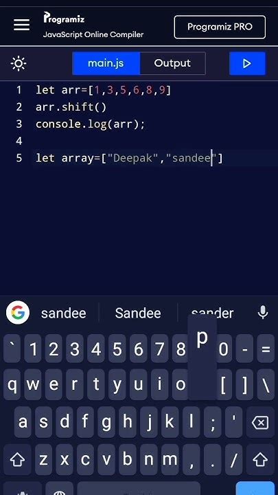 Javascript Array Shift Methodjavascript Tutorials For Beginnerscode 😍😍😍😍😍😍😍😍😍😍😍😍😍😍😍😍😍😍😍😍😍😍