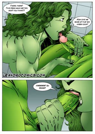 Incredible Hulk Sex Comic Luscious Hentai Manga Porn