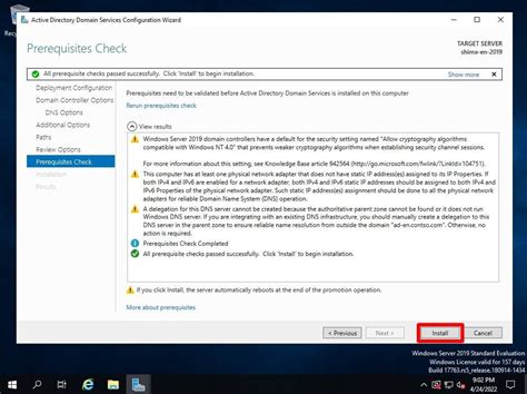 Windows Server 2019：active Directory Server Construction Adds