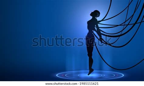 Sexy Robot Girl Over Royalty Free Licensable Stock Illustrations Drawings Shutterstock