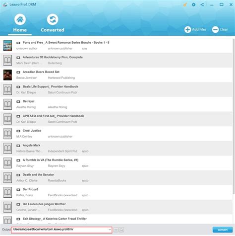 Output Directory 9 Leawo Tutorial Center
