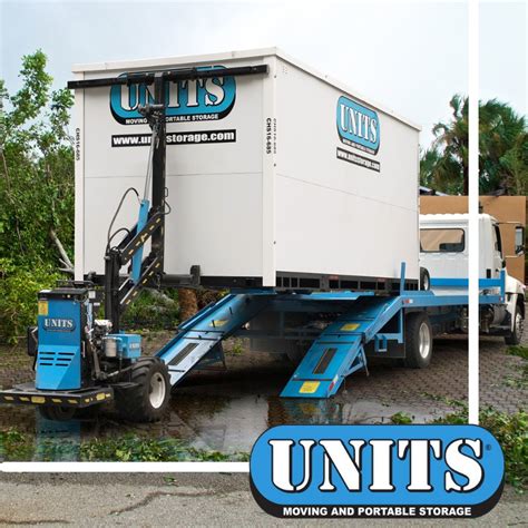 In The Units Moving And Portable Storage Of San Diego