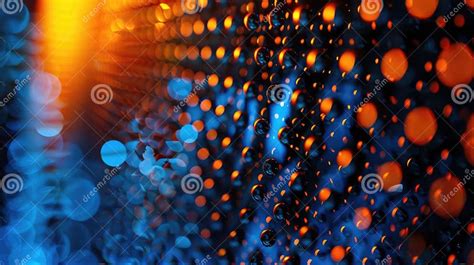 Artistic Rendering Of A Microscopic View Of A Circuit Board Aig535