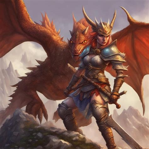 Female Dragon Warrior By Jawsisra On Deviantart