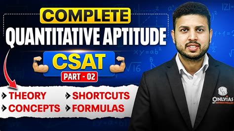 Complete Csat Revision Quantitative Aptitude⚡ Part 2 Upsc Prelims 2025 26 Pw Onlyias