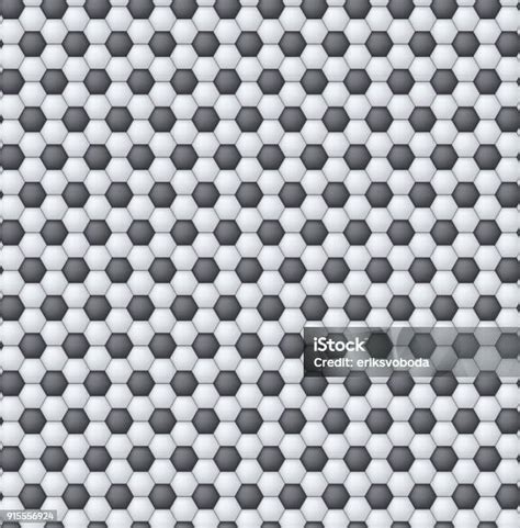 축구 축구의 완벽 한 패턴입니다 전통적인 스포츠 게임에 대 한 공의 텍스처입니다 모자이크 검정 및 흰색 육각형으로 서식 파일의 기호입니다 벡터 일러스트 레이 션 쉽게 크기